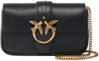 Pinko Pinko, Femme, Sacs, Noir, Taille: ONE Size Pocket Love Bag One