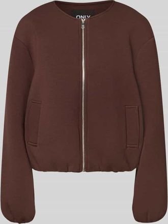 Only Regular Fit Sweatjack mit Viskose-Anteil Modell LELLIE