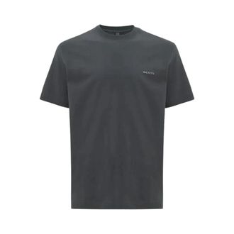 Genti Tee Back Print Sea - - Tops - Herren - Grau - M