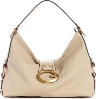 Guess Hobo Bags - Womens Beige Leather Bag - Gr. unisize - in Beige - für Damen