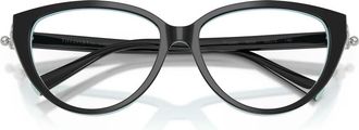 Tiffany & Co. unisex, Accessoires, Noir, Taille: 55 MM Optical Frame