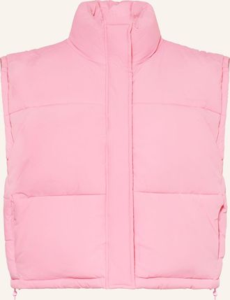 American Vintage American Vintage Steppweste Rofy rosa