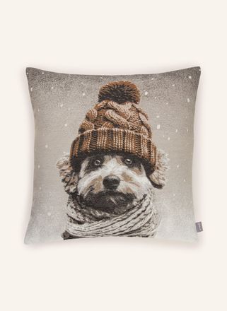 Pad Pad Dekokissenh&uuml;lle Claus beige