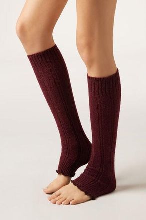 Calzedonia Weiche Stulpen Bordeaux