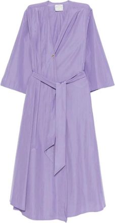 Forte_Forte Femme, Robes, Violet, Taille: 42 FR Robe Portefeuille