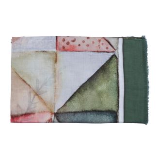 D'Aniello unisex, Accessoires, Vert, Taille: ONE Size Stola Perla 140 X 180