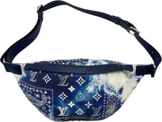 Louis Vuitton Sac banane pr&eacute;-poss&eacute;d&eacute; - Homme - Pre-owned - Bleu - Taille: ONE Size