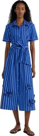 Saloni Femme, Robes, Bleu, Taille: 42 FR Vivienne Dress