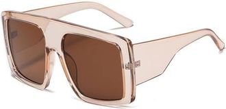 Generic Lunettes De Soleil Tendance &Agrave; Monture Carr&eacute;e Et Large, Polaris&eacute;es, For Hommes Et Femmes, Id&eacute;ales For Les Vacances, Les Photos En Ext&eacute;rieur Et La Condu