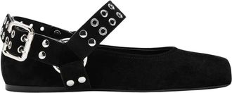 Alaia Femme, Chaussures, Noir, Taille: 40 EU Ballerina Punta Tonda