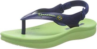 Ipanema Garçon Unisex Kinder Anatomica Soft Baby Sandales, Multicolore (Green/Blue 8104.0), 19.5 EU