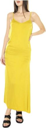 Alessia Santi Femme, Robes, Jaune, Taille: 38 FR Maxi Dress