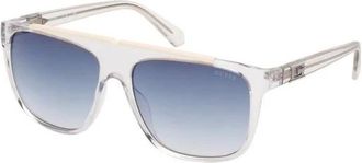 Guess Homme, Accessoires, Gris, Taille: ONE Size Lunettes de soleil &agrave; monture en r&eacute;sine