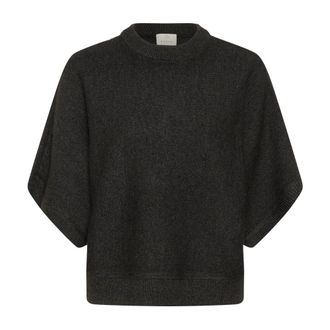 Kaffe KAbarbara Wing SL Pullover - - Knitwear - Damen - Grau - M