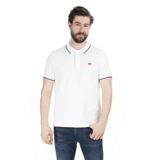 Levi's Herren Original Batwing Poloshirt, White (Hm Patch Polo White + 0000), S EU