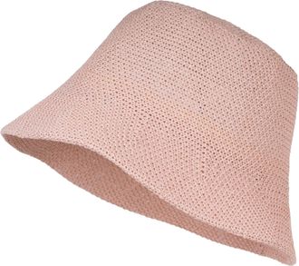 styleBREAKER Hut Fischerhut aus Papierstroh - Knautschhut