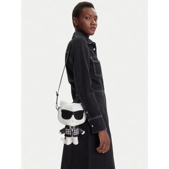 Karl Lagerfeld Handtasche KARL LAGERFELD A3W30187 Schwarz