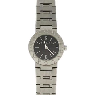 Bulgari Montre vintage Pre-owned - Femme - Pre-owned - Noir - Taille: ONE Size