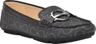 Calvin Klein Damen Layne Slipper, Schwarz 002, 36.5 EU