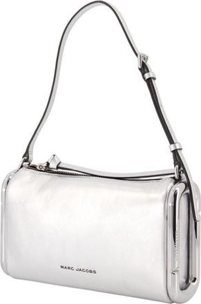 Marc Jacobs Womens The Juliette Shoulder Bag - Marc Jacobs Leather Silver Cowhide Shoulder-Hobo-Bags