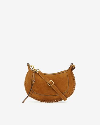 Isabel Marant Sac Oskan Moon En Cuir Velours - - Cognac - - Isabel Marant