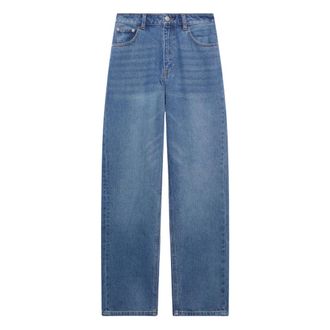 GCDS Gcds - Jean Droit - Femme - Jeans - Bleu - Taille: W30