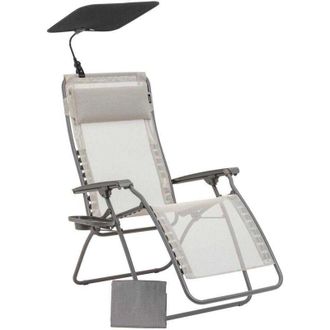 Lafuma Mobilier Lafuma Mobilier - Set Relaxsessel und Zubeh&ouml;r - Zen Edition - Batyline Iso - Beige Seigle