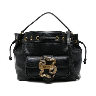Just Cavalli Femme, Sacs, Noir, Taille: ONE Size Bucket Bag