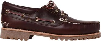 Timberland Homme, Chaussures, Brun, Taille: 41 1/2 EU Authentic 3Eye Classic Boat Shoe