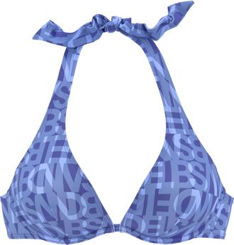 Elbsand Damen B&uuml;gel-Bikini-Top mit modischem Allover-Print, herausnehmbare Cups, Obermaterial recycelt, Mix-Kini nach Lust und Laune Mixen, f&uuml;r einen trendbew