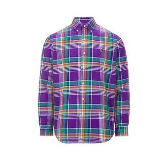 Polo Ralph Lauren Chemise droite &agrave; carreaux en coton