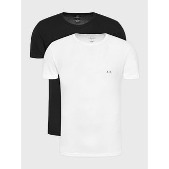 A|X Armani Exchange T-Shirt-Set 956005 CC282 42520 Bunt Slim Fit