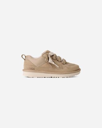 UGG Lo Lowmel f&uuml;r Kinder in Brown, Gr&ouml;&szlig;e Wildleder/Textil