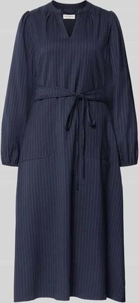 Lollys Laundry Midikleid mit Viskose-Anteil und Taillenband Modell Paris