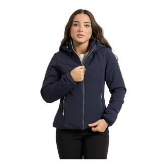 Yes-Zee YES Zee, Femme, Vestes, Bleu, Taille: 44 FR Veste Matelass&eacute;e