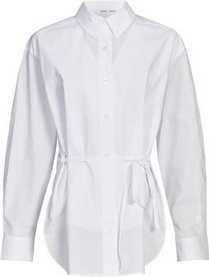 Sams&oslash;e & Sams&oslash;e Chemise ample &agrave; manches longues en coton