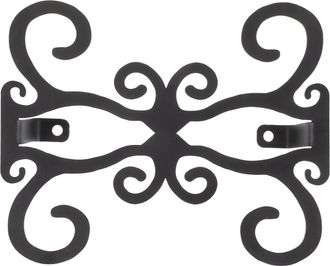 DOITOOL Weinglashalter aus Robustem Hängeregal für Gläser unter Regal Platzsparend und Stabil Geeignet für Küche Bar Restaurant Installieren Elegantes Schwarz