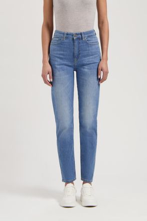 Mud Jeans Damen vegan Jeans High Tapered Mams Old Stone