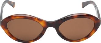 Valentino Garavani Lunettes De Soleil - Marron
