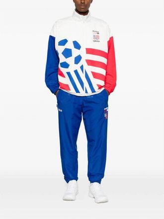 adidas Embroidered Logo Joggers - Blue