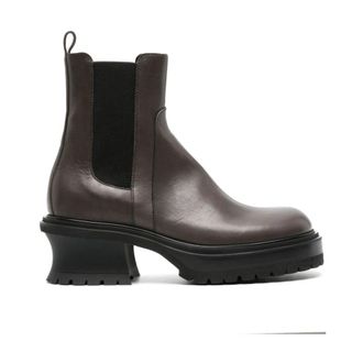 AGL Caro Beat Leder Niedrige Stiefel - - Shoes - Damen - Gr&uuml;n - 39 EU