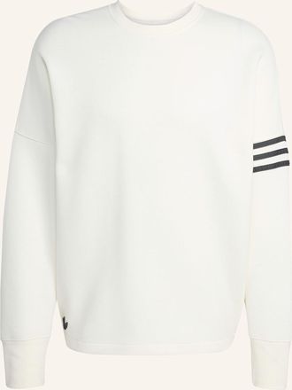 adidas Originals Adidas Originals Neuclassics Lang&auml;rmeliges Oversize Sweatshirt weiss