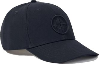 Stone Island Homme, Accessoires, Noir, Taille: ONE Size Six-panel Cap