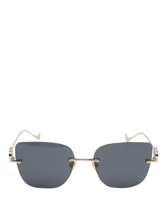 Valentino Garavani Lunettes De Soleil - Gris