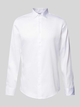 Seidensticker Slim Fit Businesshemd aus Satin