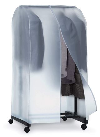 Domopak Living 8001410071651 Umschlag couvrir-Stander, Kunststoff, transparent, 50 x 95 x 160 cm