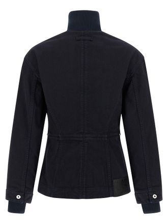 Jean Paul Gaultier Womens Blue Cotton Denim Jacket Clothing