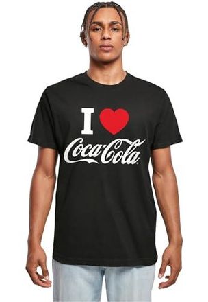 Merchcode Mc894-coca Cola I Love Coke Tee T-Shirt, Noir, 3XL Hommes
