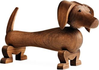 Kay Bojesen Hund Figuren 11 cm Holzfiguren Weihnachtsdekoration, Holz