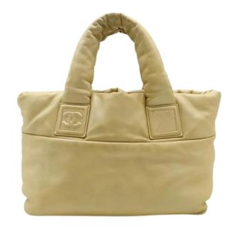 Chanel Pre-owned Coco Cocoon Leder-Tragetasche - - Pre-owned - Damen - Beige - ONE SIZE